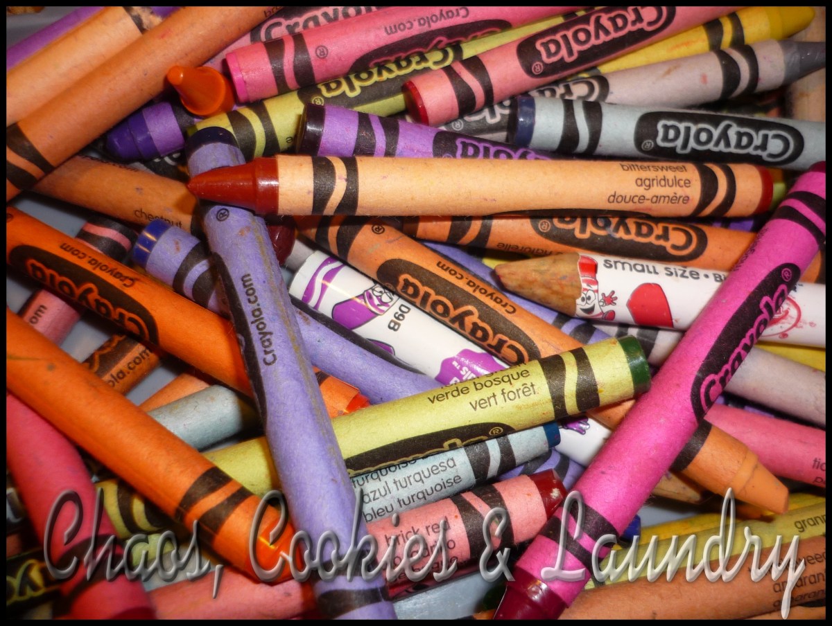 Crayola Monogram – Chaos, Cookies & Laundry
